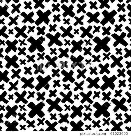 X pattern vector seamless background. - Stock Illustration [61023690 ...