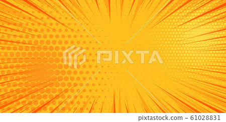 Pop art yellow comics book cartoon magazine cover - Stock Illustration ...