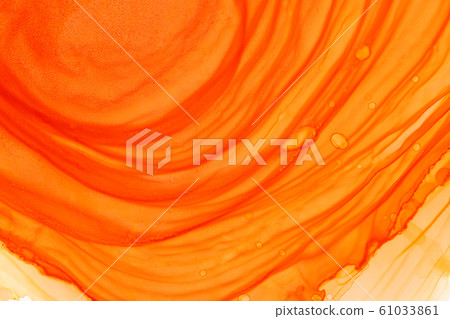 Bright orange alcohol ink wallpaper. - Stock Illustration [61033861 ...
