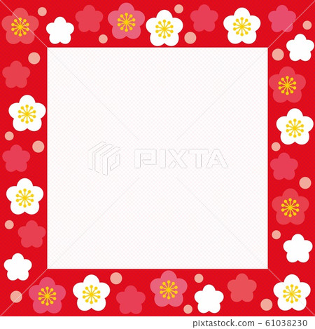 Plum Frame - Stock Illustration [61038230] - PIXTA