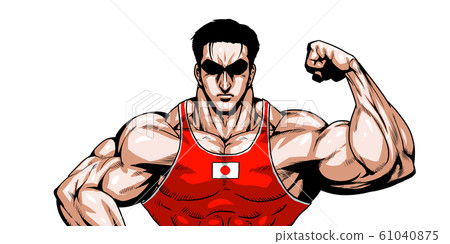 Olympic, sport, japan representative, dramatic,... - Stock Illustration ...
