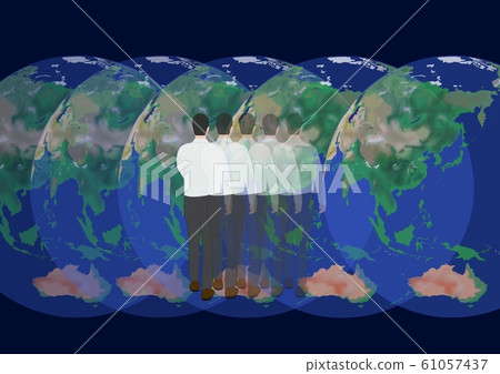 Parallel world image - Stock Illustration [61057437] - PIXTA