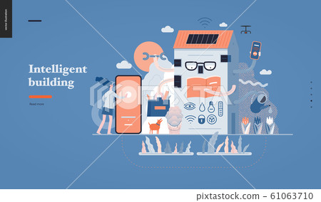 Technology topic illustration - Stock Illustration [61063710] - PIXTA
