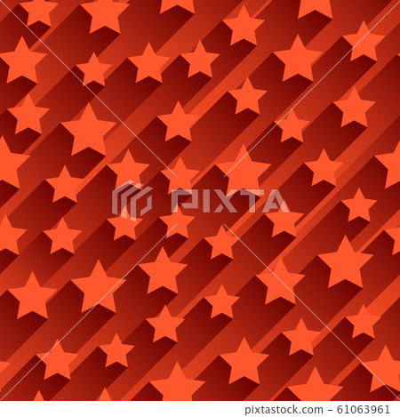 Seamless abstract background with red stars. - Stock Illustration ...