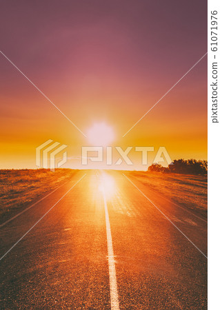 Sunny Open Road