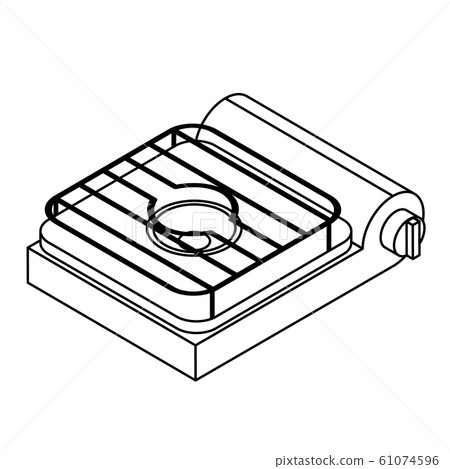 Laboratory gas stove - Stock Illustration [61074596] - PIXTA