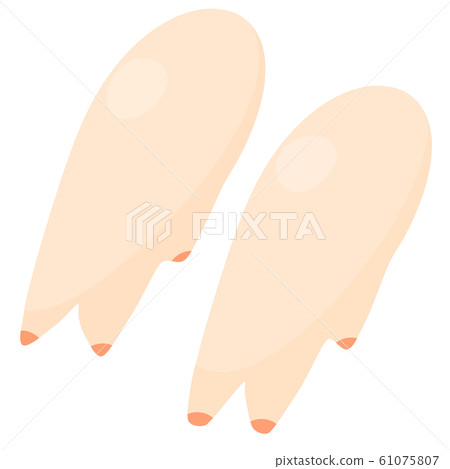 pig's feet - Stock Illustration [61075807] - PIXTA