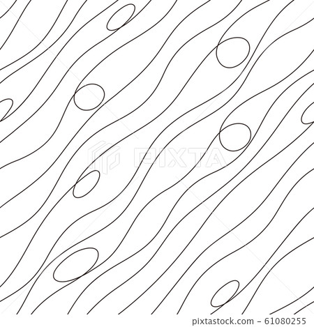 Seamless pattern composed of beautiful curves, - Stock Illustration ...
