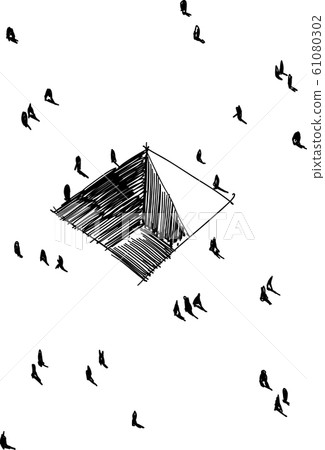 hand drawn illustration simple abstract...-插圖素材 [61080302] - PIXTA圖庫