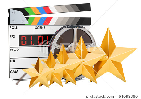 5 Stars Film Rating concept - Stock Illustration [61098380] - PIXTA