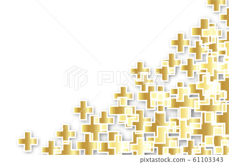 Gold plus background texture - Stock Illustration [61103343] - PIXTA