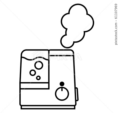 Humidifier / steam / humidification - Stock Illustration [61107969] - PIXTA