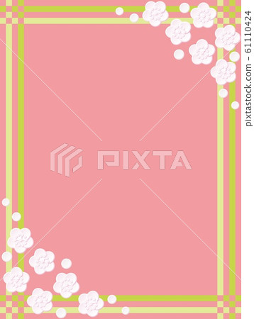 Plum Frame - Stock Illustration [61110424] - PIXTA