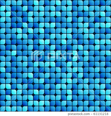 seamless abstract blue background with different - Stock Illustration ...