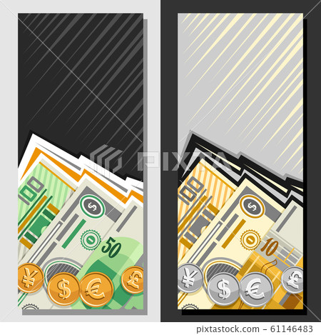 Vector layouts for Currency Exchange - Stock Illustration [61146483 ...