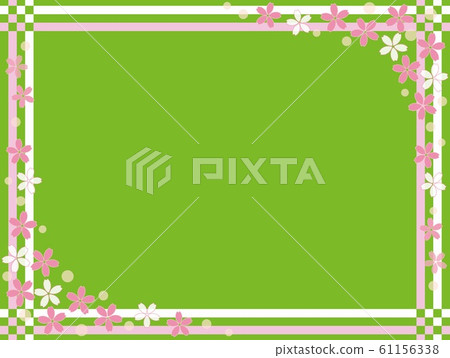 Cherry tree frame - Stock Illustration [61156338] - PIXTA
