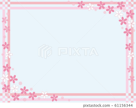 Cherry tree frame - Stock Illustration [61156344] - PIXTA