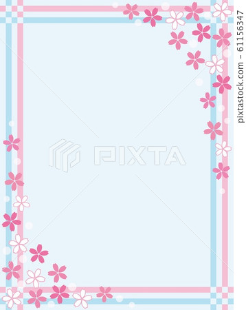 Cherry tree frame - Stock Illustration [61156347] - PIXTA