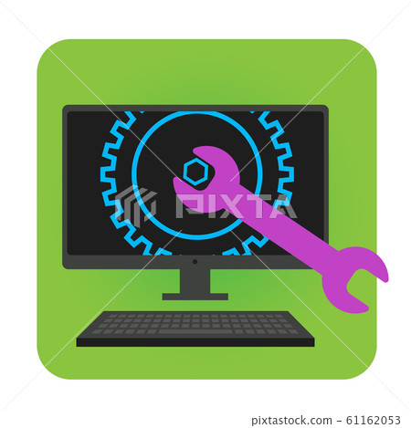 Security Maintenance Icon - Stock Illustration [61162053] - PIXTA
