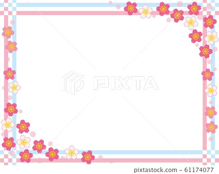 Cherry tree frame - Stock Illustration [61174077] - PIXTA