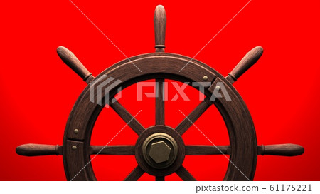 helm, rudder, boat - Stock Illustration [61175221] - PIXTA