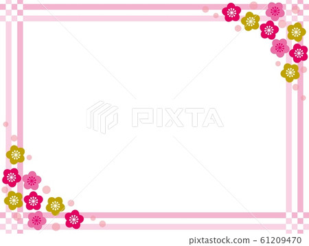 Plum Frame - Stock Illustration [61209470] - PIXTA