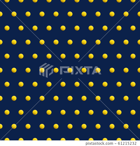 Gold dots on blue color abstract background. - Stock Illustration ...