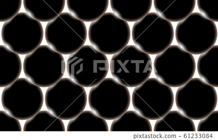 Pattern of black smooth bulging bulky - Stock Illustration [61233084 ...