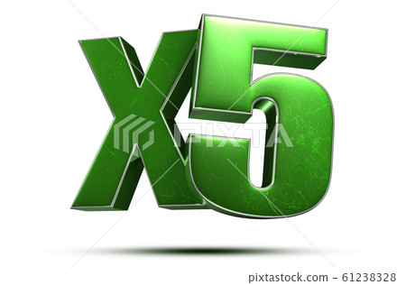 x5 3d. - Stock Illustration [61238328] - PIXTA