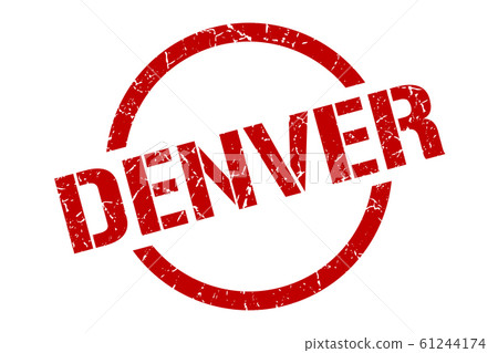 Denver stamp. Denver grunge round isolated sign - Stock Illustration ...