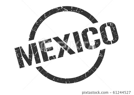 Mexico stamp. Mexico grunge round isolated sign - Stock Illustration ...