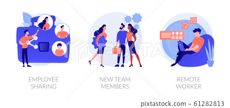 Work conditions vector concept metaphors. - Stock Illustration ...