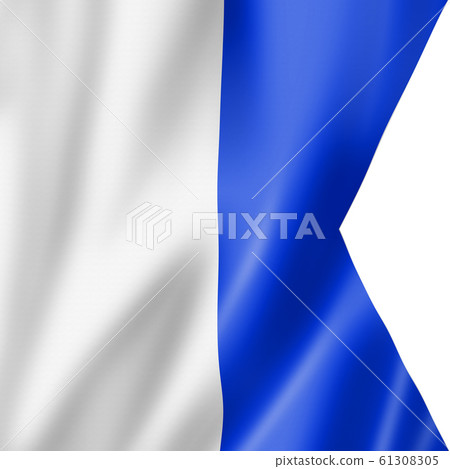 Alpha international maritime signal flag - Stock Illustration [61308305 ...