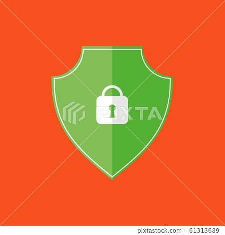 Security icon vector. Protect scurity symbol logo - Stock Illustration ...