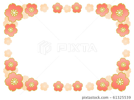 Cherry tree frame - Stock Illustration [61325539] - PIXTA