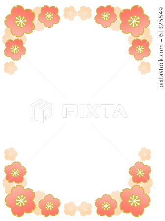 Cherry tree frame - Stock Illustration [61325549] - PIXTA