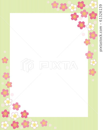 Cherry tree frame - Stock Illustration [61326139] - PIXTA