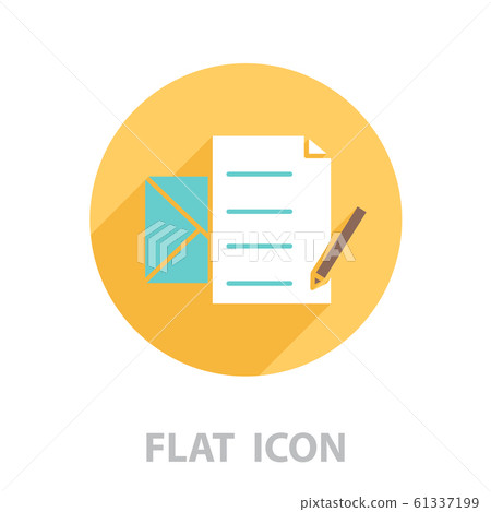 write a message icon - Stock Illustration [61337199] - PIXTA