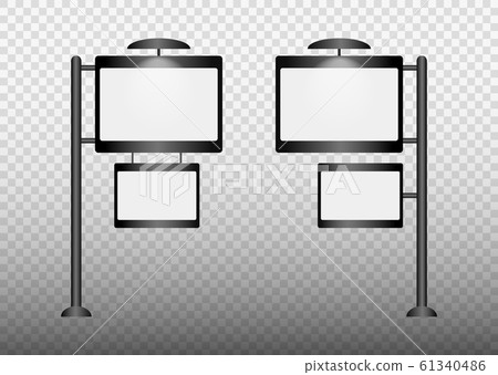Realistic vector light box - Stock Illustration [61340486] - PIXTA