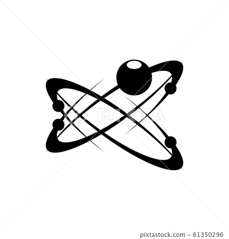 Chaotic movement of atoms and molecules - Stock Illustration [61350296 ...