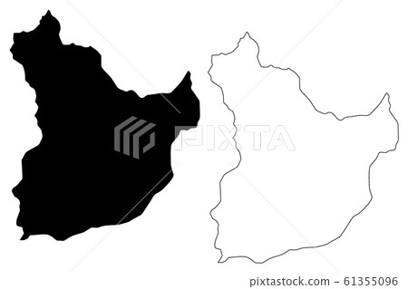 Laghman Province map vector.... - Stock Illustration [61355096] - PIXTA
