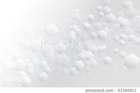 White gradient digital cyber image background - Stock Illustration ...