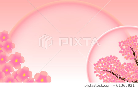 Cherry frame / background - Stock Illustration [61363921] - PIXTA