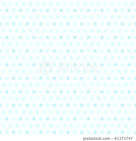 Cyan star pattern. Seamless vector - Stock Illustration [61371747] - PIXTA