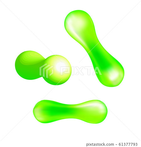 Microscopic Pathogen Bacteria Pneumococcus Vector - Stock Illustration ...