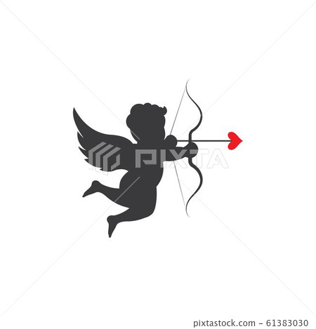 Angel Love Vector icon illustration - Stock Illustration [61383030] - PIXTA