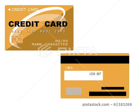 Illustration for credit card / cash card sample - Stock Illustration ...