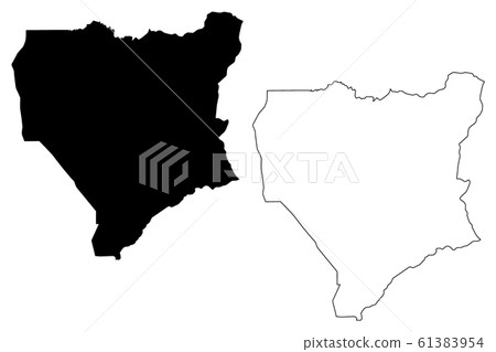 Niassa Province map vector.... - Stock Illustration [61383954] - PIXTA