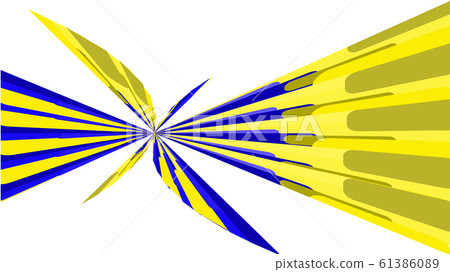 Yellow-blue texture, simple background - Stock Illustration [61386089 ...