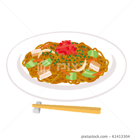 Illustration of Yakisoba - Stock Illustration [61413304] - PIXTA